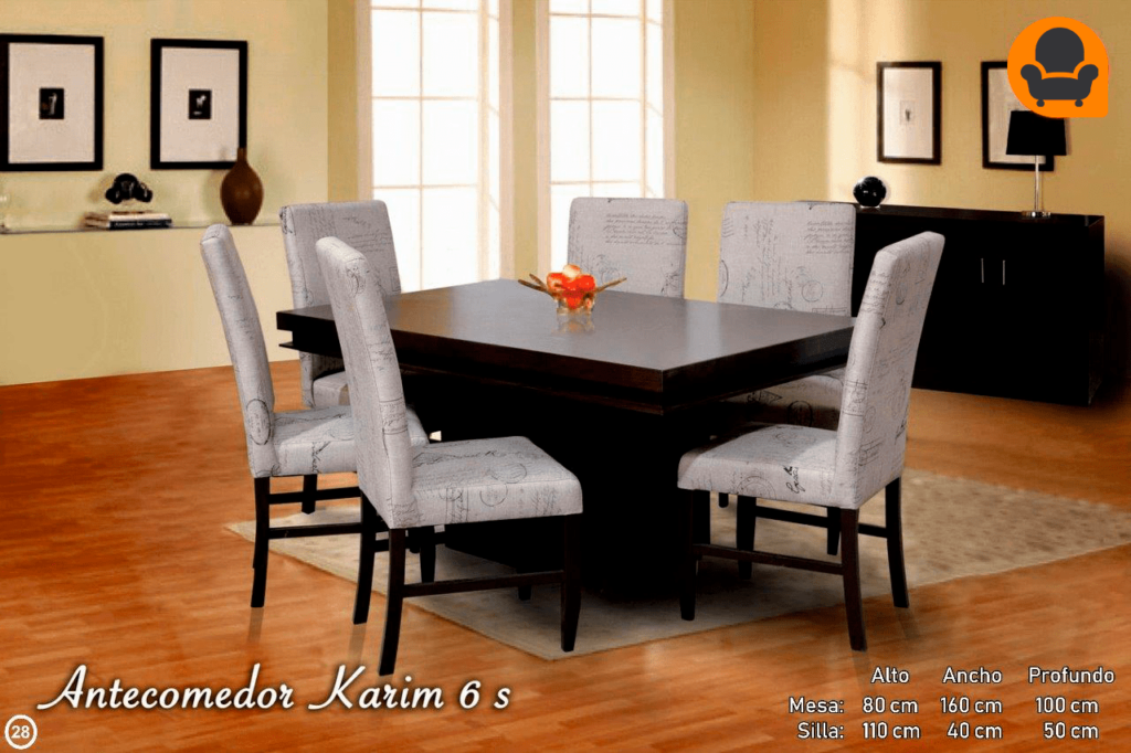Antecomedor Alexia II Antique – Muebles Gabana